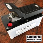 Power Team PA6 Pump, Air Hydraulic, Portable, Single Speed, Single ...