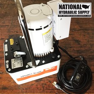 Power Team PE172 Pump, Electric Hydraulic, Portable, 2 Speed, Single ...