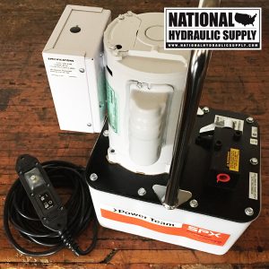 Power Team PE172 Pump, Electric Hydraulic, Portable, 2 Speed, Single ...