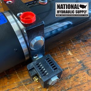 SPX Stone/Fenner DC-70BS, 12V DC Double-Acting Hydraulic Bale Spike ...
