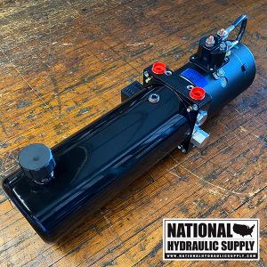 SPX Stone/Fenner DC-70BS, 12V DC Double-Acting Hydraulic Bale Spike ...